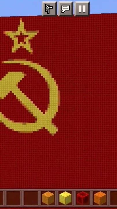 сделал флаг СССР майнкрафт Youtube