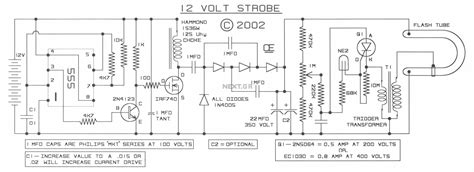 Xenon Strobe Lamp Circuit