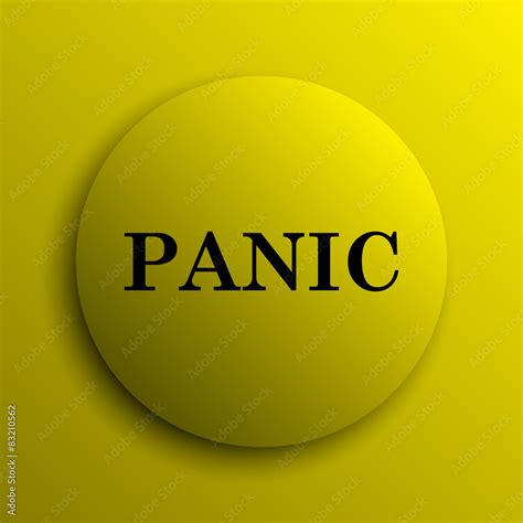 Panic Icon Stock Illustration Adobe Stock