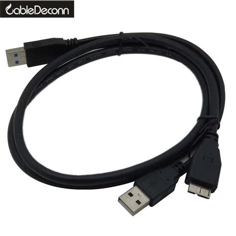 Ft High Quality Usb A Male To Micro Usb Male Y Cable With Extra Usb Power For Mobile