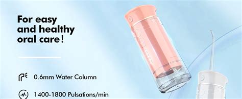 Water Flosser Mini Cordless Portable 5 Modes Water Dental Floss With Telescopic