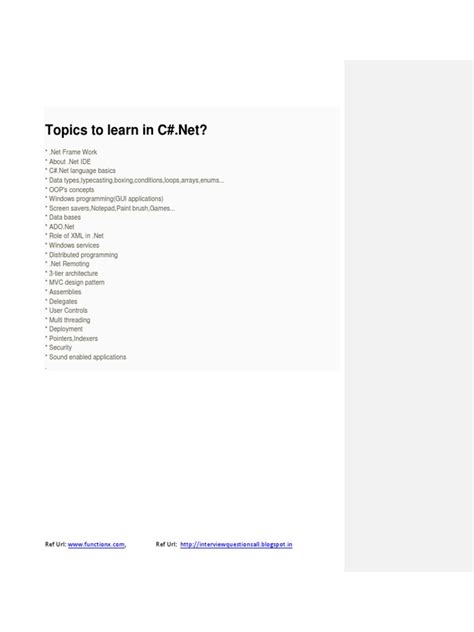 Pdf C Interview Qs And Ans Dokumentips