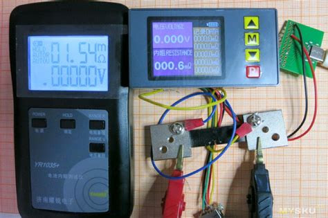 Измеритель внутреннего сопротивления аккумуляторов по 4-проводной схеме ...