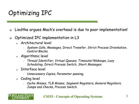 ppt cs533 concepts of operating systems class 6 powerpoint
