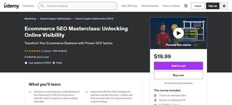 12 Best Ecommerce Seo Courses For Getting That Traffic In 2025 The