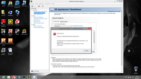 Microsoft Visual C Runtime Library Hatası DonanımHaber Forum