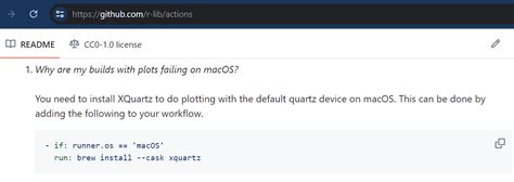 Github Actions Check Failing For Maclinux After Adding Visual Tests Package Development