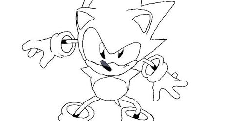 My Junio Sonic Trace Art With And Without Colour Or Color Album On Imgur
