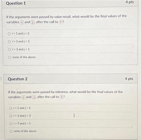 Solved The First 2 Questions Refer To This Cc Code