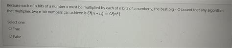 solved the following algorithm computes nd where d e n