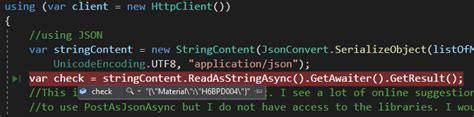 C Calling Web Api Post Method From Mvc 5 Controller While Passing Single String Parameter