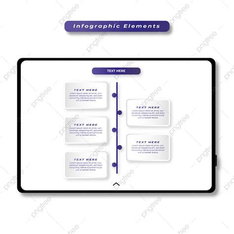 Infographic Ppt Chart Vector Png Images Ppt Color Flo