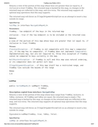 Tree Map Java Platform Se Pdf