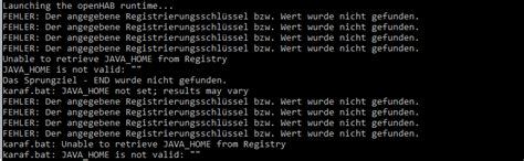 Openhab2 Not Windows 10 Ready Beginners Openhab Community