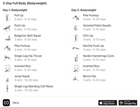 Push Pull Workout Routine Beginners