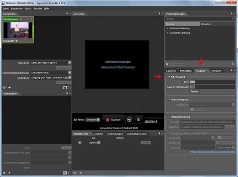 Webcam Navigator Microsoft Expression Encoder 4