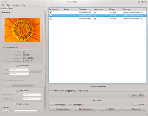 Tweak Images With Converseen Linux Magazine