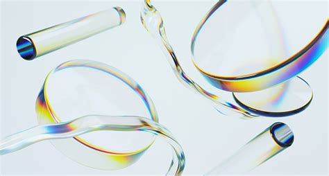 분산 효과가 있는 3d 유리 모양 3d 렌더링 그림입니다 0명에 대한 스톡 사진 및 기타 이미지 0명 3차원 형태 굴절 Istock