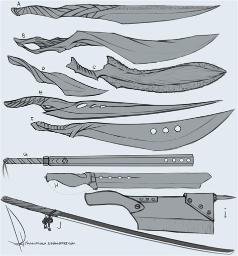 Drawingbundle Sword Designs By Kaniphish On DeviantArt