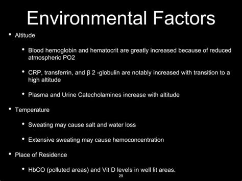 Preanalytical Variables And Biological Variation Pptx Endocrine And Metabolic Diseases