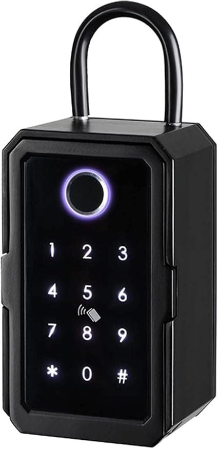 smart lock box tuya ttlock app controlled wifi electronic lockbox real estate wall mount keybox