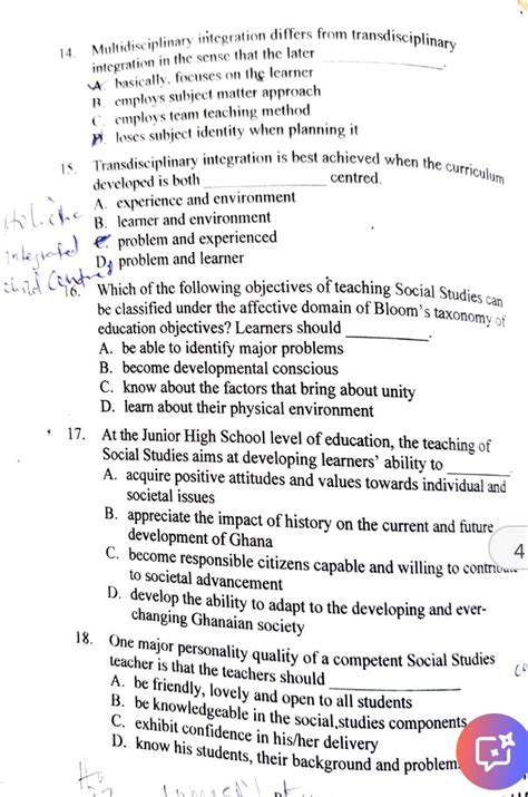 14 Multidisciplinary Integration Differs Studyx