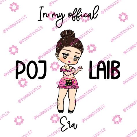 Poj Laib Era Chibi Girl Hmong Chibi Hmong Design Hmong Art Hmong