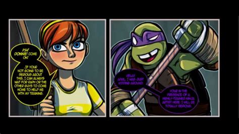 Donnie And April Comic