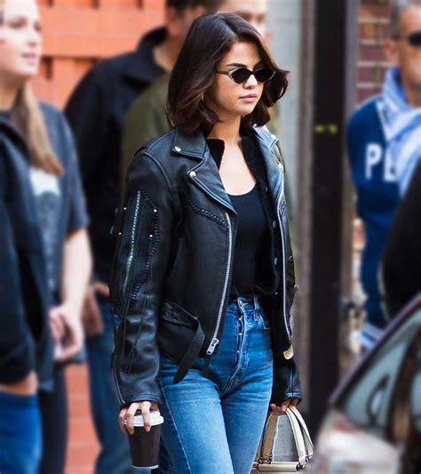 Selena Gomez Leather Jacket