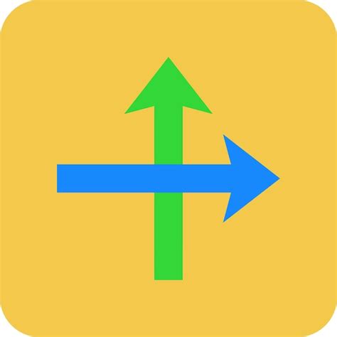 Ícone De Intersecção Vetor Premium