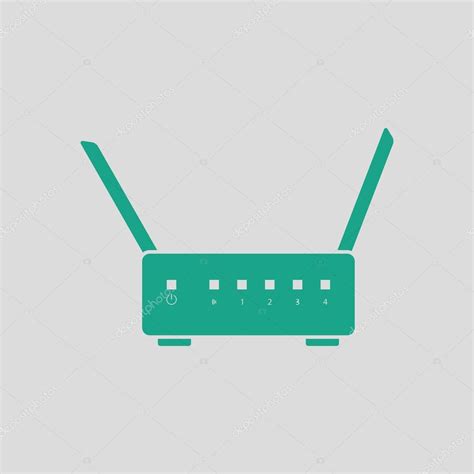 Wi Fi Router Icon Stock Vector By ©angelp 128497102