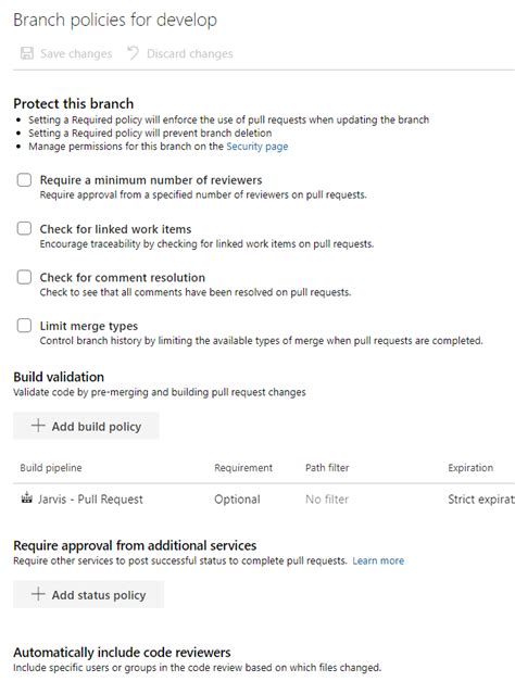 Azure Devops Git Repository Options • Codewrecks