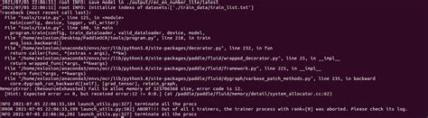进行paddleocr识别训练时，内存不断泄漏，最终导致各种错误终止 · Issue 3235 · Paddlepaddlepaddleocr · Github