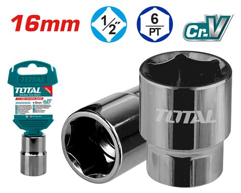 Total 12 Hexagonal Socket 16mm Thtst12161