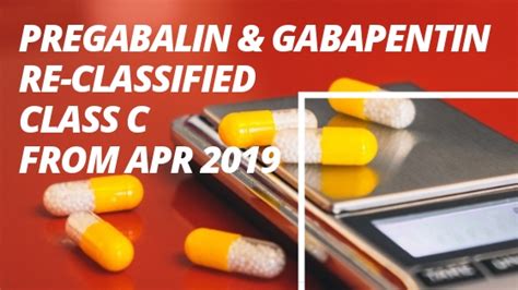 Pregabalin And Gabapentin Reclassified April 2019 Integrative Health Convention