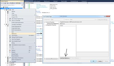 What Are Consequences Of Adding References To C Project In Visual