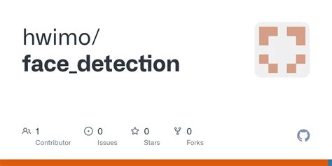 GitHub Hwimo Face Detection