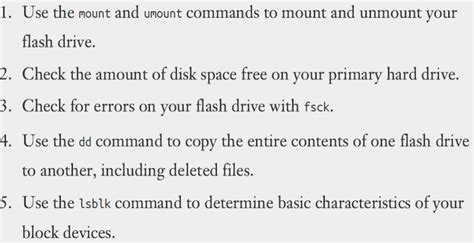 Solved 1 Use The Mount And Umount Commands To Mount And
