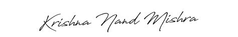 85 Krishna Nand Mishra Name Signature Style Ideas Best Online Signature