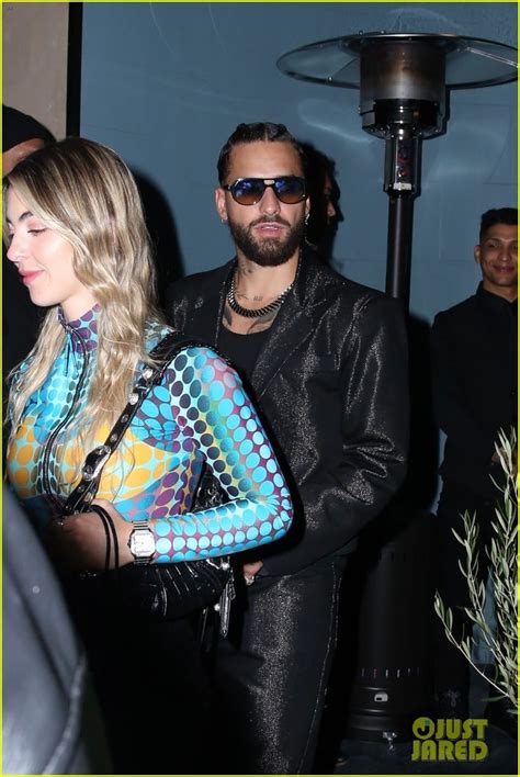 Maluma Spotted On Dinner Date With Girlfriend Susana Gomez After