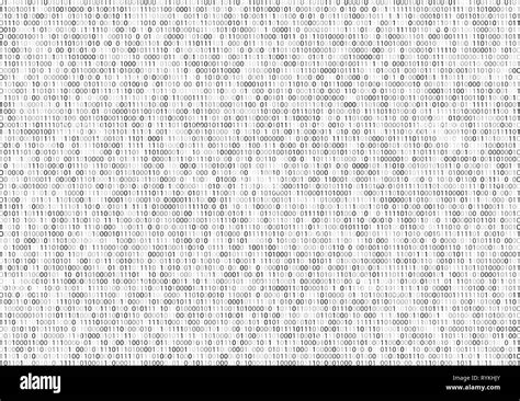 Binary Code Screen Stock Vector Image And Art Alamy