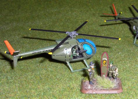 Mezmarons Lair Us Army Loach Oh 6 Helicopters