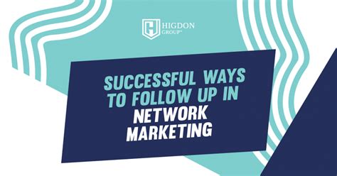 Follow Up In Network Marketing Successful Ways To Follow Up