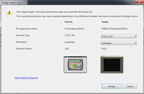 Migrate Convert PanelView Component To PanelView 800 The Automation Blog