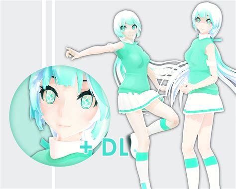 Mmd Oc Model Dl By Etsumi Bm On Deviantart