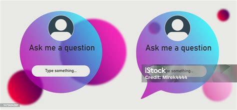 질문해 주세요 스티커 프레임 이야기 퀴즈 템플릿 벡터 그림입니다 질문하기 옵션 스토리 버튼 모형 프레임 소셜 미디어 스토리 0