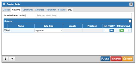 Postgresql Re Pgadmin 4 How To Set Auto Increment Primary Key