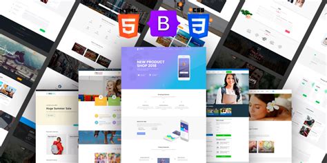 Bootstrap Design Templates Pack 15 Use Ready Code Templates
