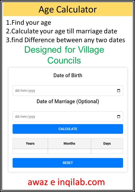 Calculate Age In Excel Archives