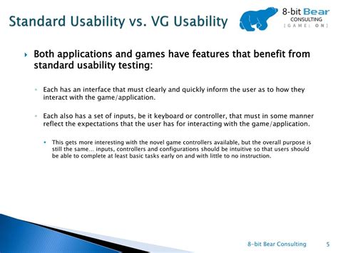 Ppt Video Game Usability Testing Answering The Why Powerpoint